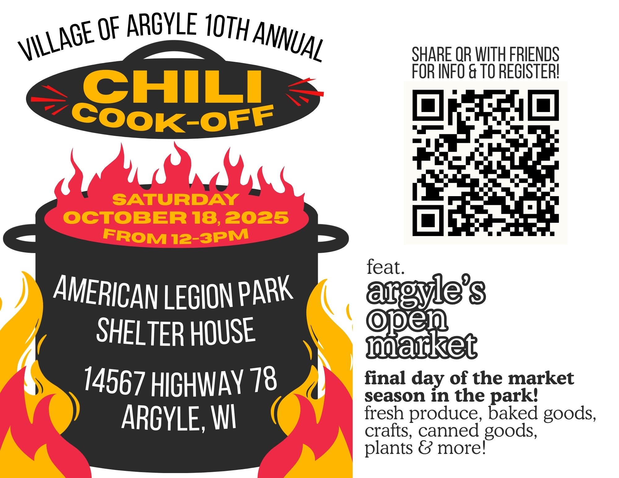Annual Chili Cook-Off | Village of Argyle